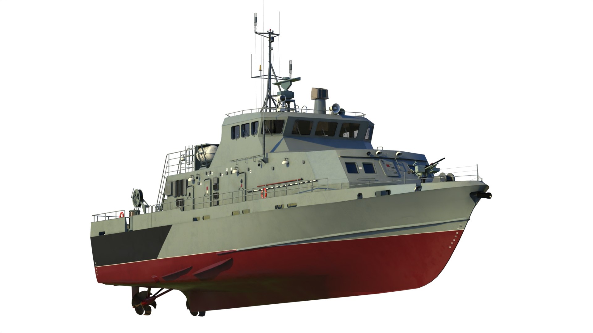 3D 21980 Grachonok Class Anti Saboteur Ship Model - TurboSquid 2186501