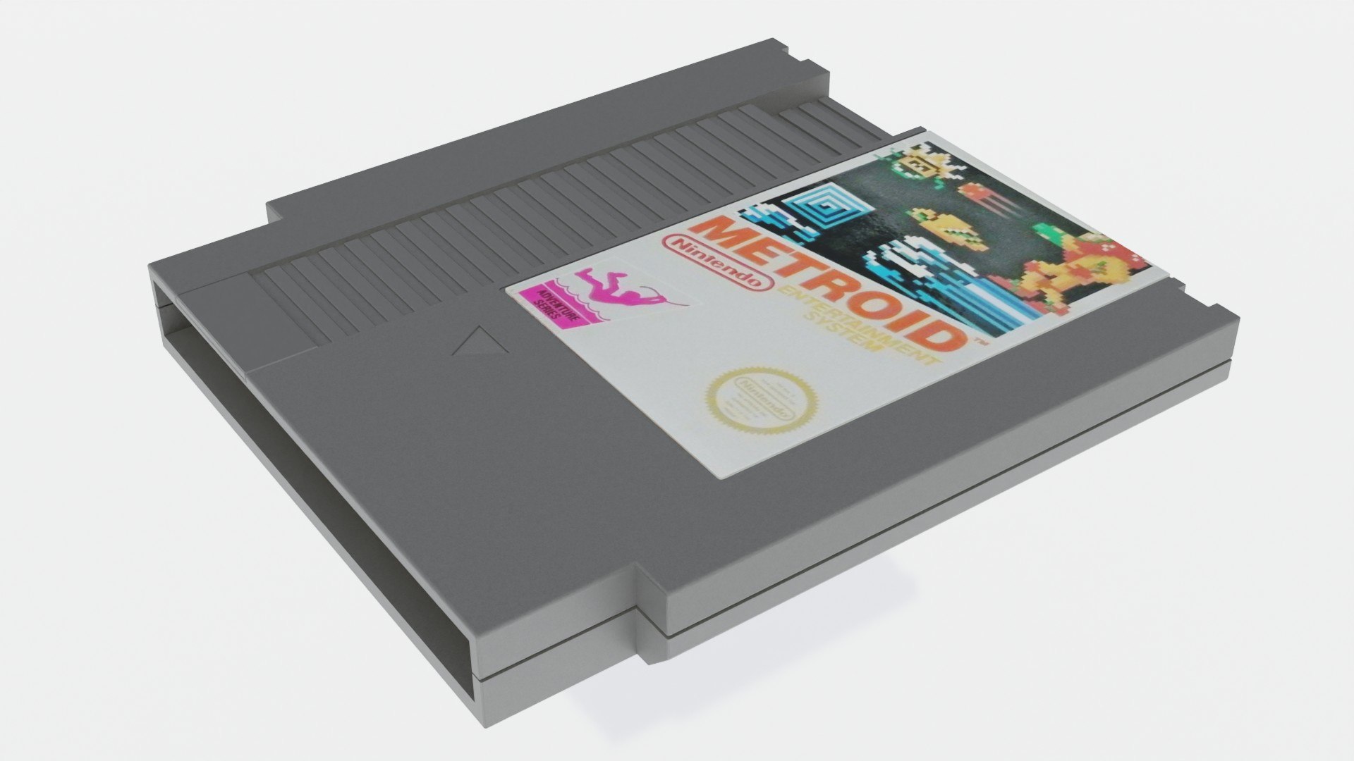 Nintendo Cartridge Multiple Labels 3D Model - TurboSquid 1850775