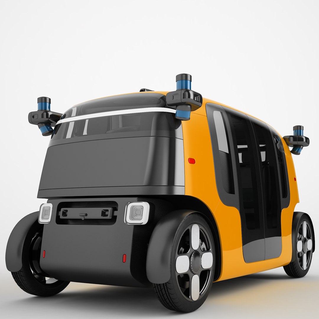 Autonomous Robotaxi 03 3D model - TurboSquid 2000983