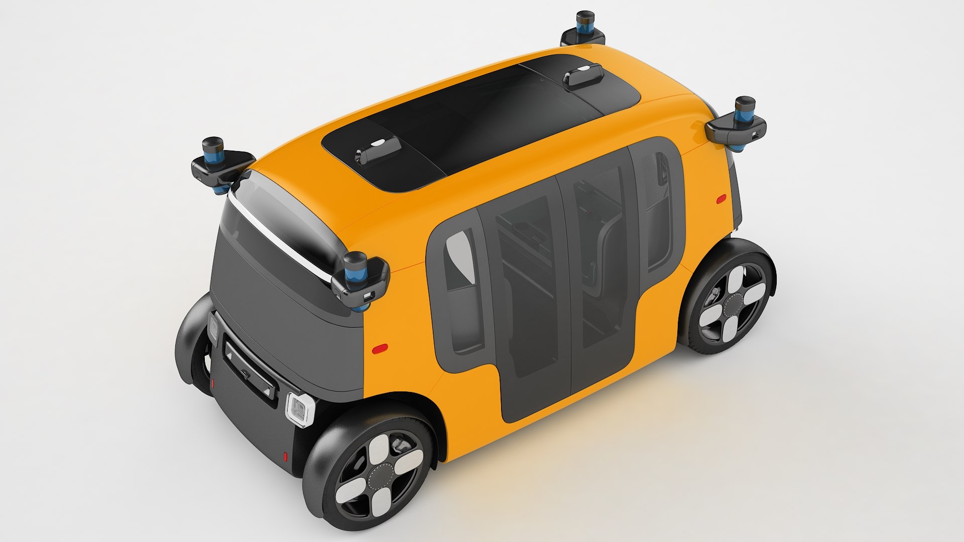 Autonomous Robotaxi 03 3D Model - TurboSquid 2000983