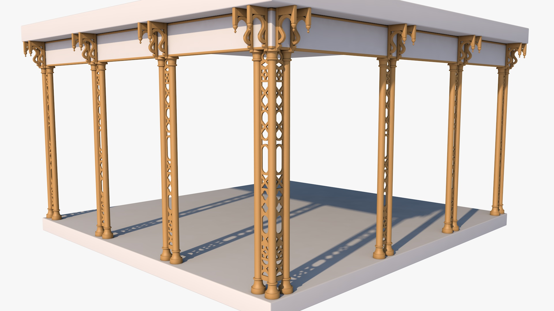 3D pillar - TurboSquid 1800223