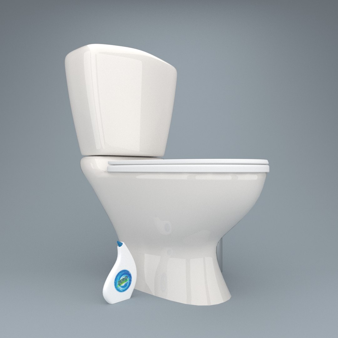 3D Bathroom Cleaning Set Model - TurboSquid 1332881