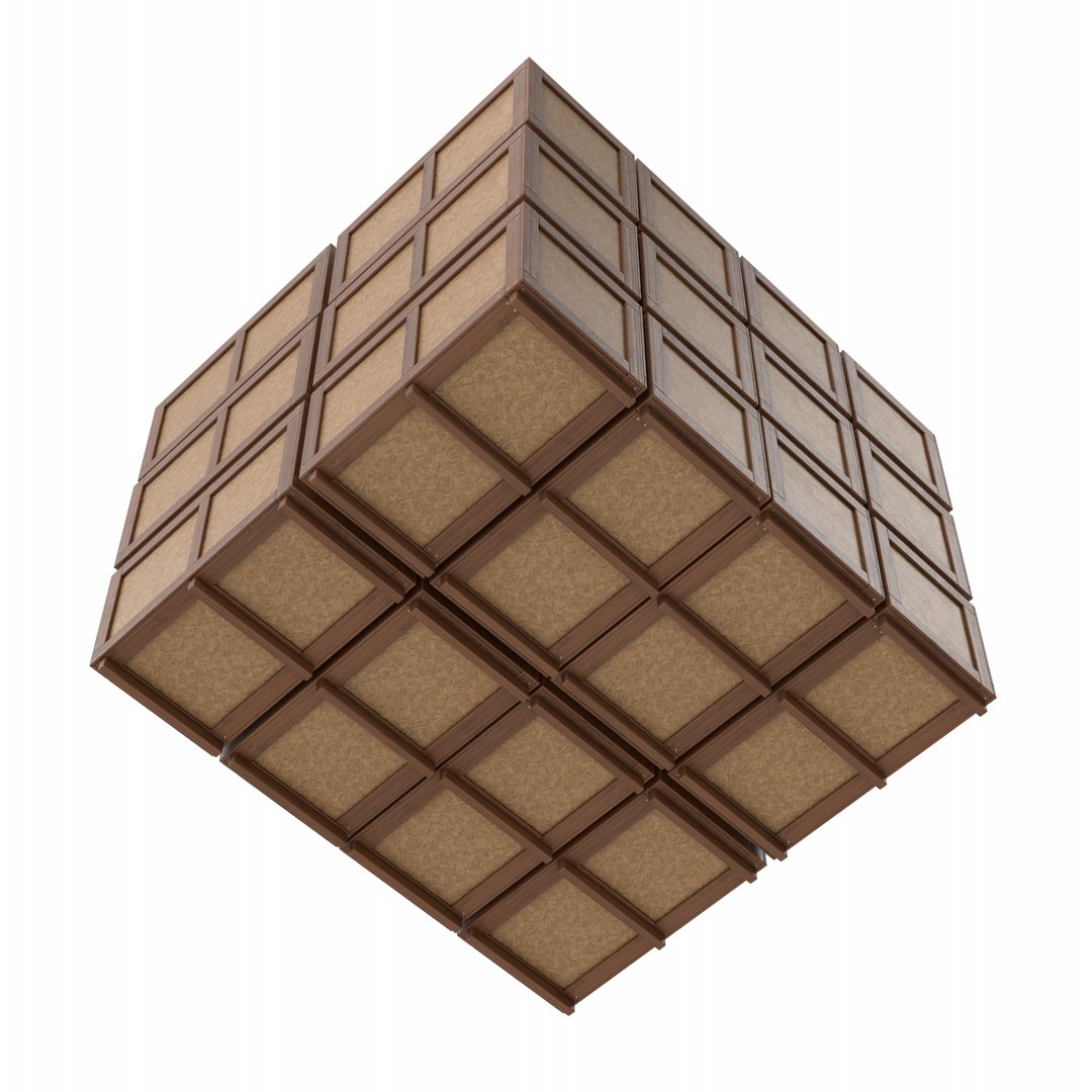 Wooden Crate Boxes Stack 3D Model - TurboSquid 1994935