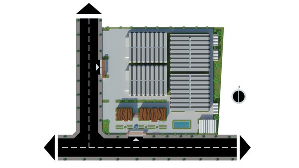 Industrial Building Factory SketchUp Models for Download | TurboSquid