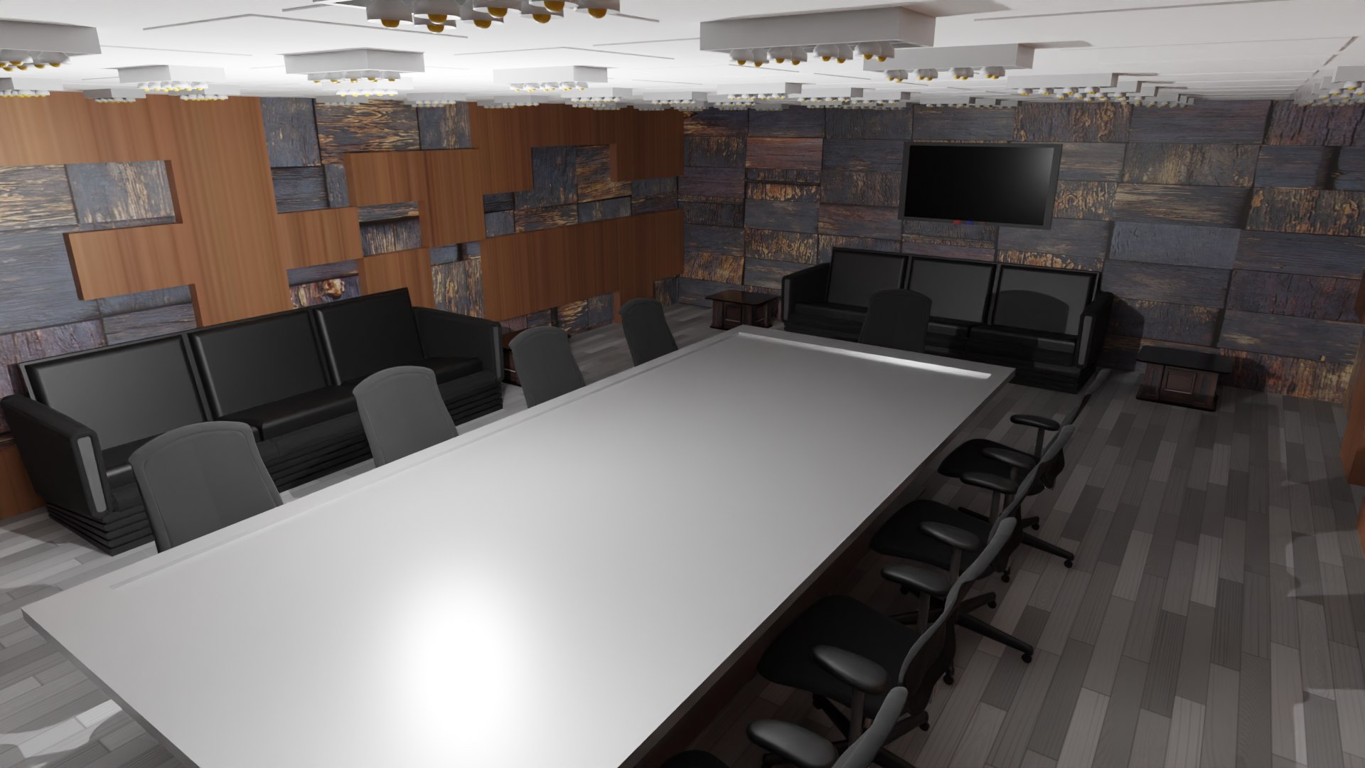 3D Conference Room - TurboSquid 2177216