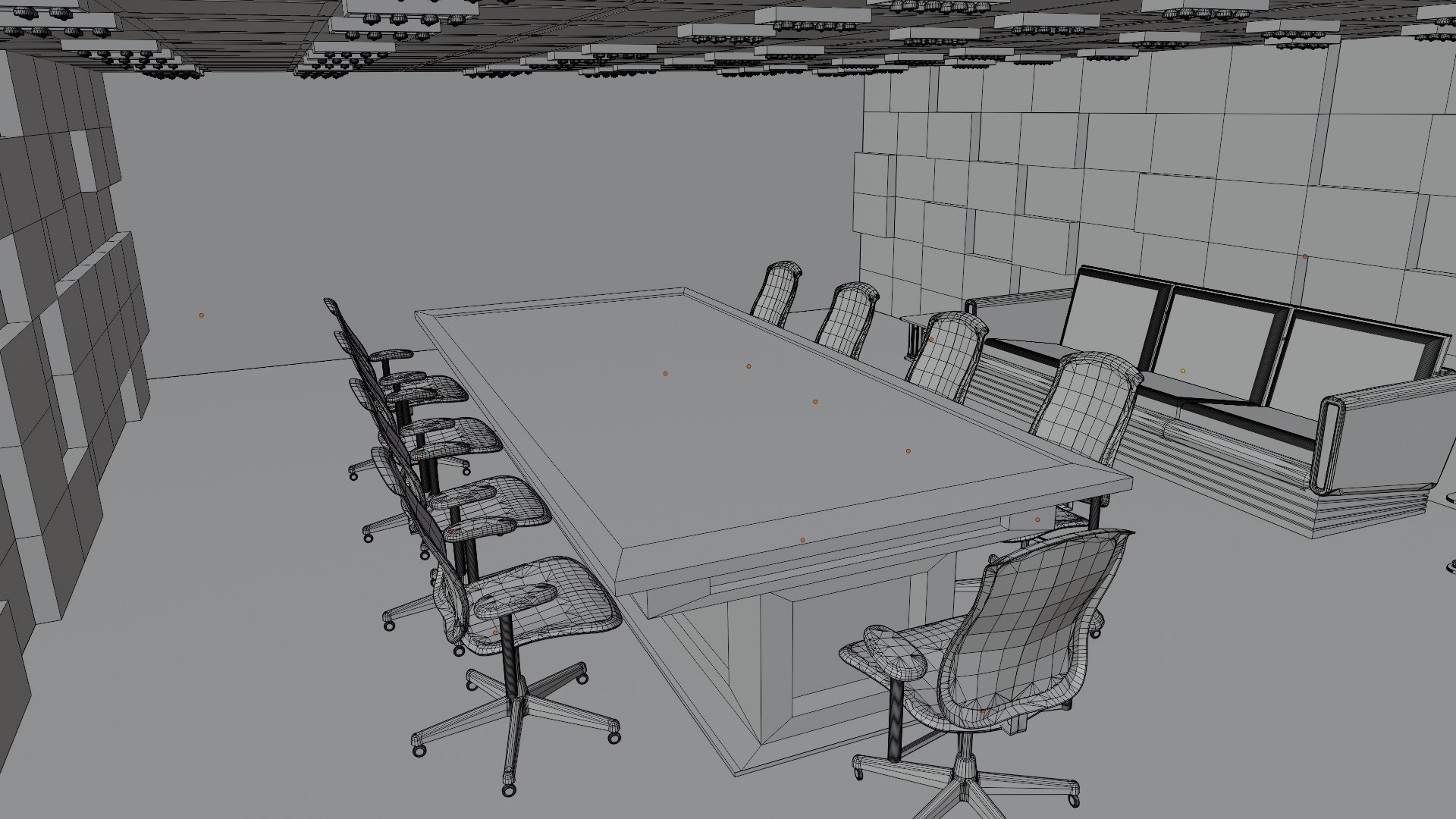 3D Conference Room - TurboSquid 2177216