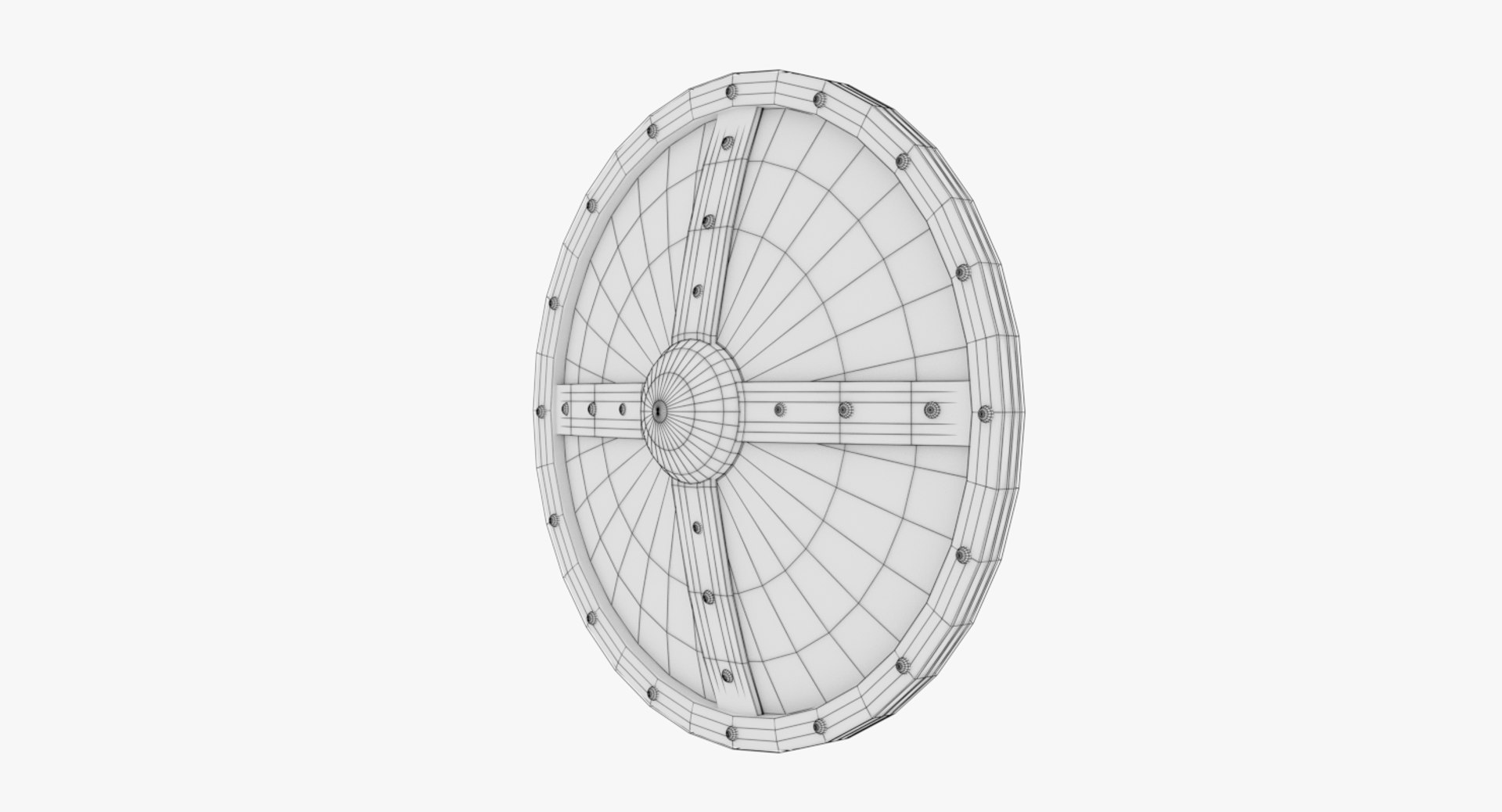 3D Viking Shield Model - TurboSquid 1294814