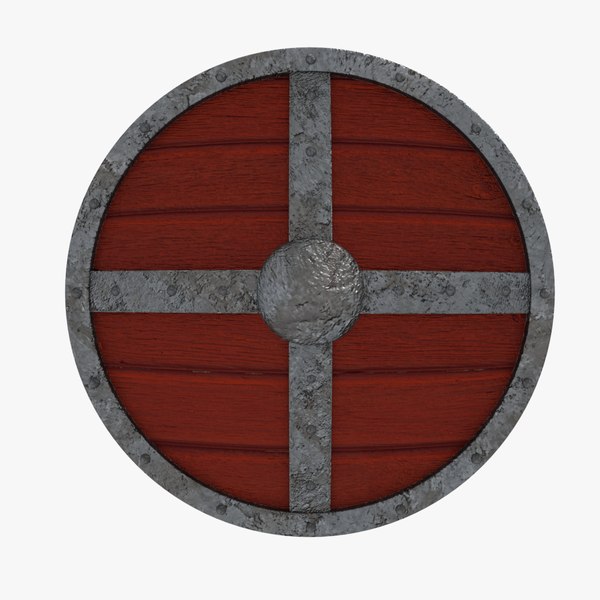 3D viking shield model - TurboSquid 1294814