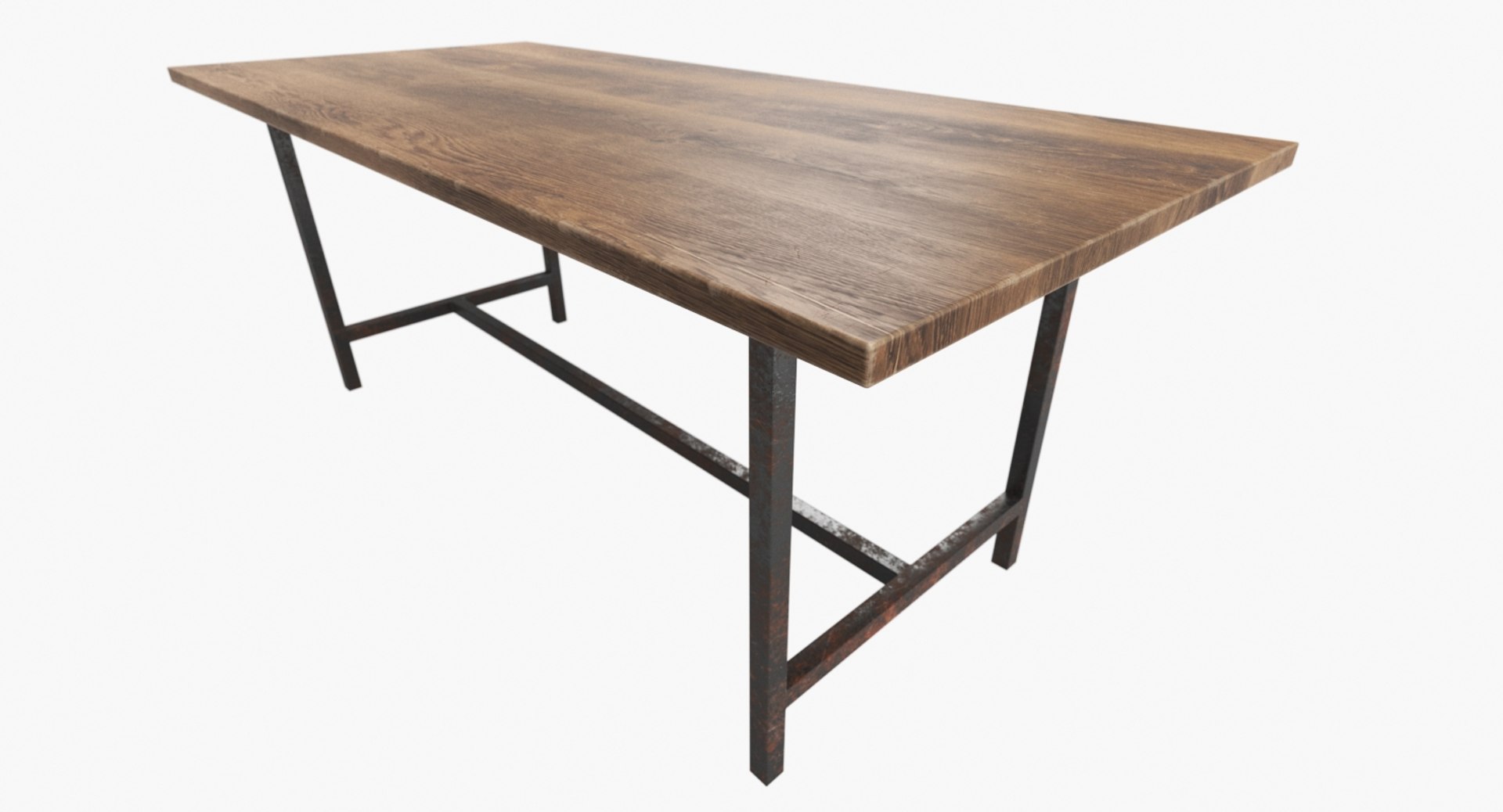 Realistic Industrial Table 3D Model - TurboSquid 1388938