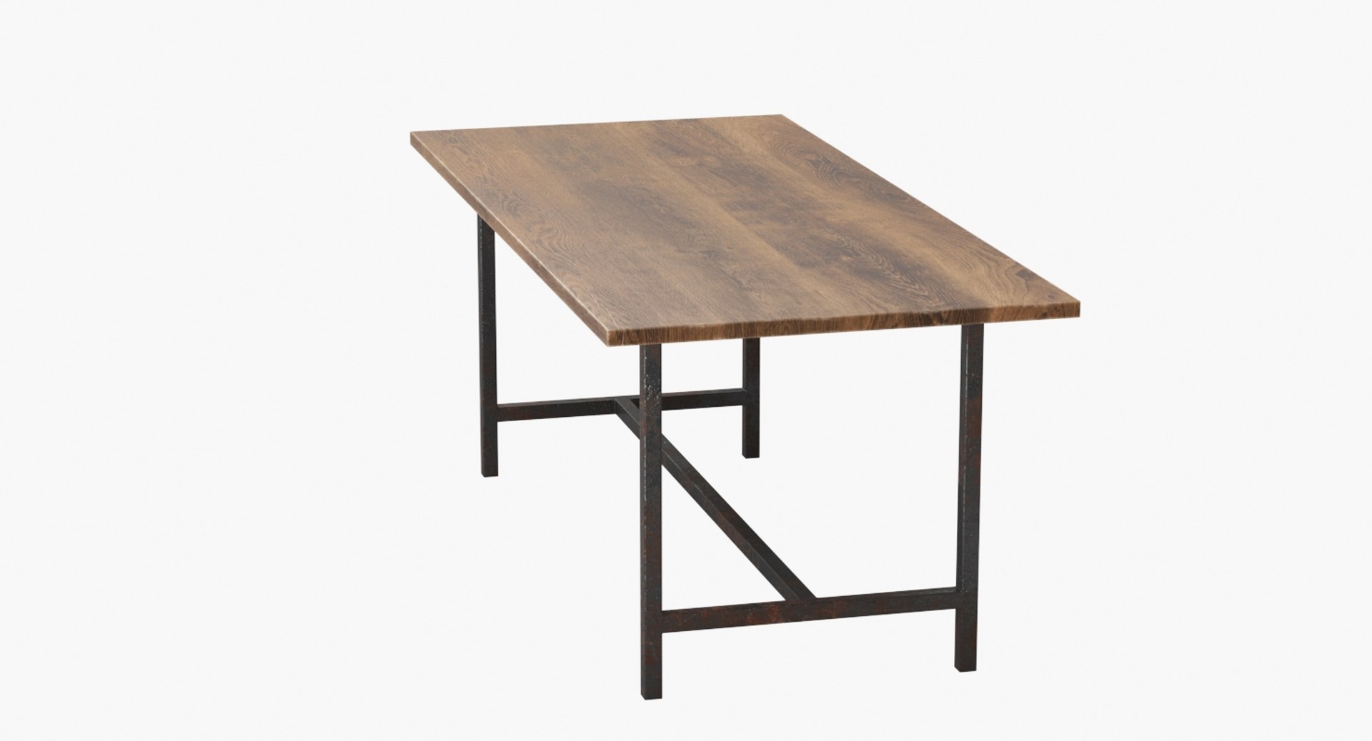 Realistic Industrial Table 3D Model - TurboSquid 1388938