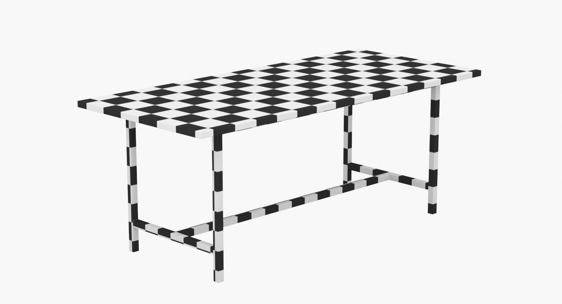 Realistic industrial table 3D model - TurboSquid 1388938