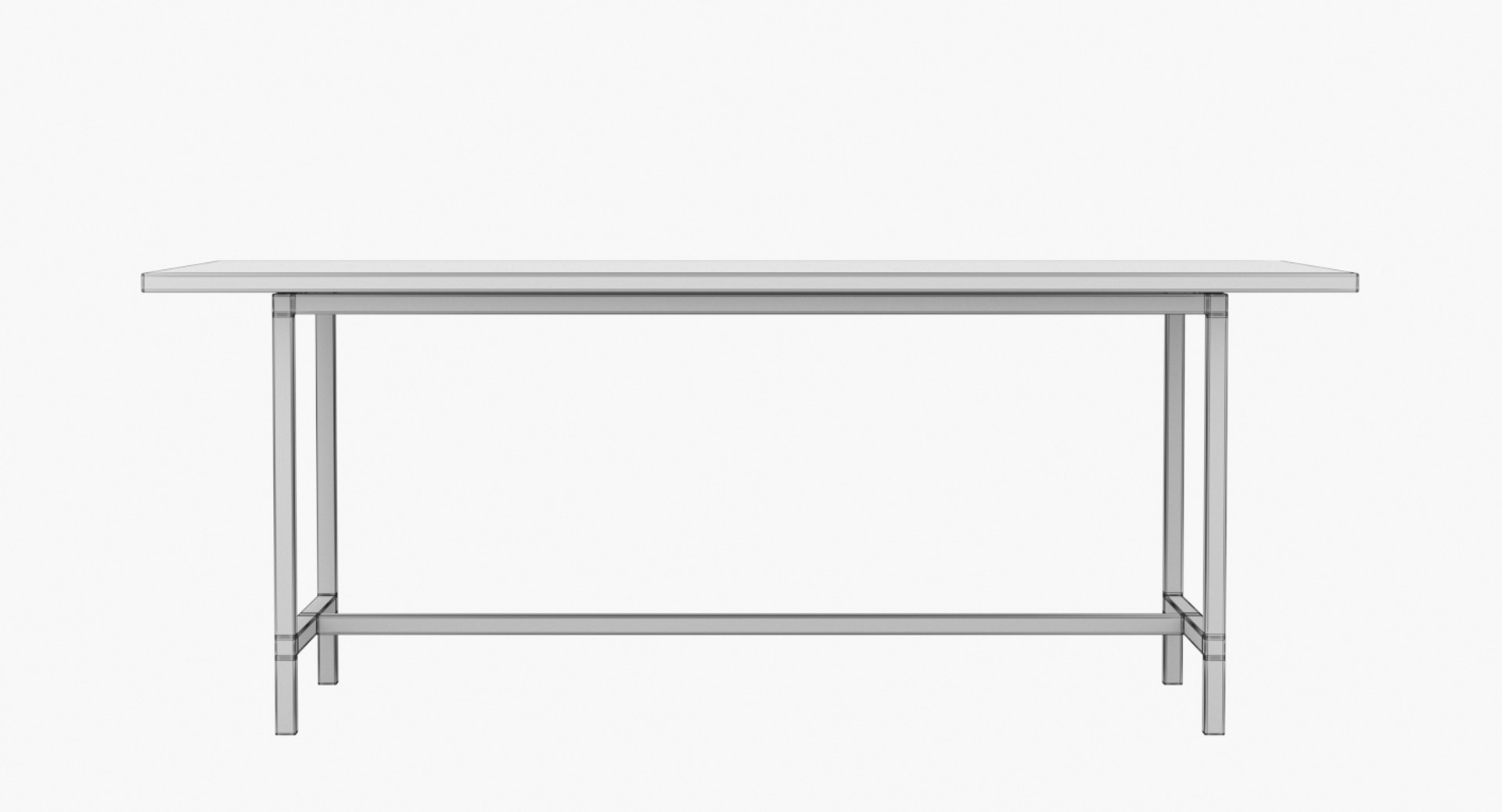Realistic Industrial Table 3D Model - TurboSquid 1388938