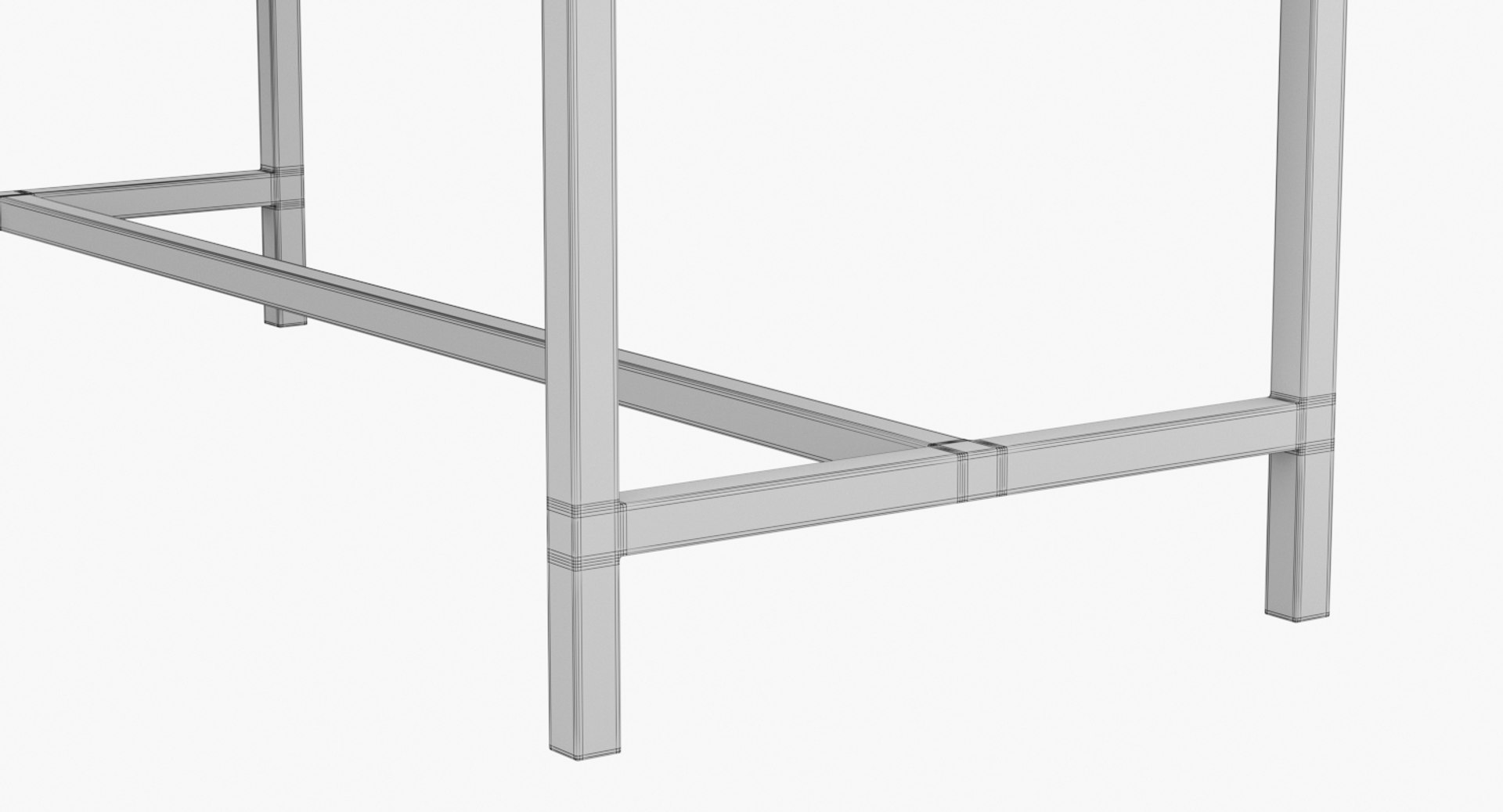 Realistic industrial table 3D model - TurboSquid 1388938