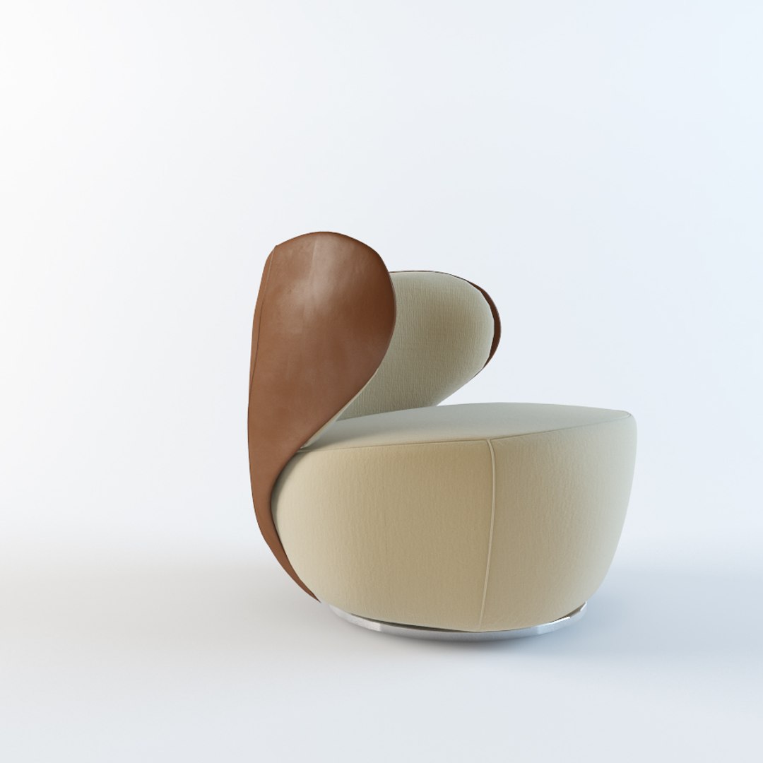 3d Bao Chair Walter Knoll Model