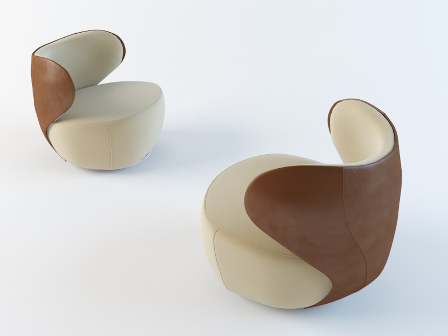 3d Bao Chair Walter Knoll Model