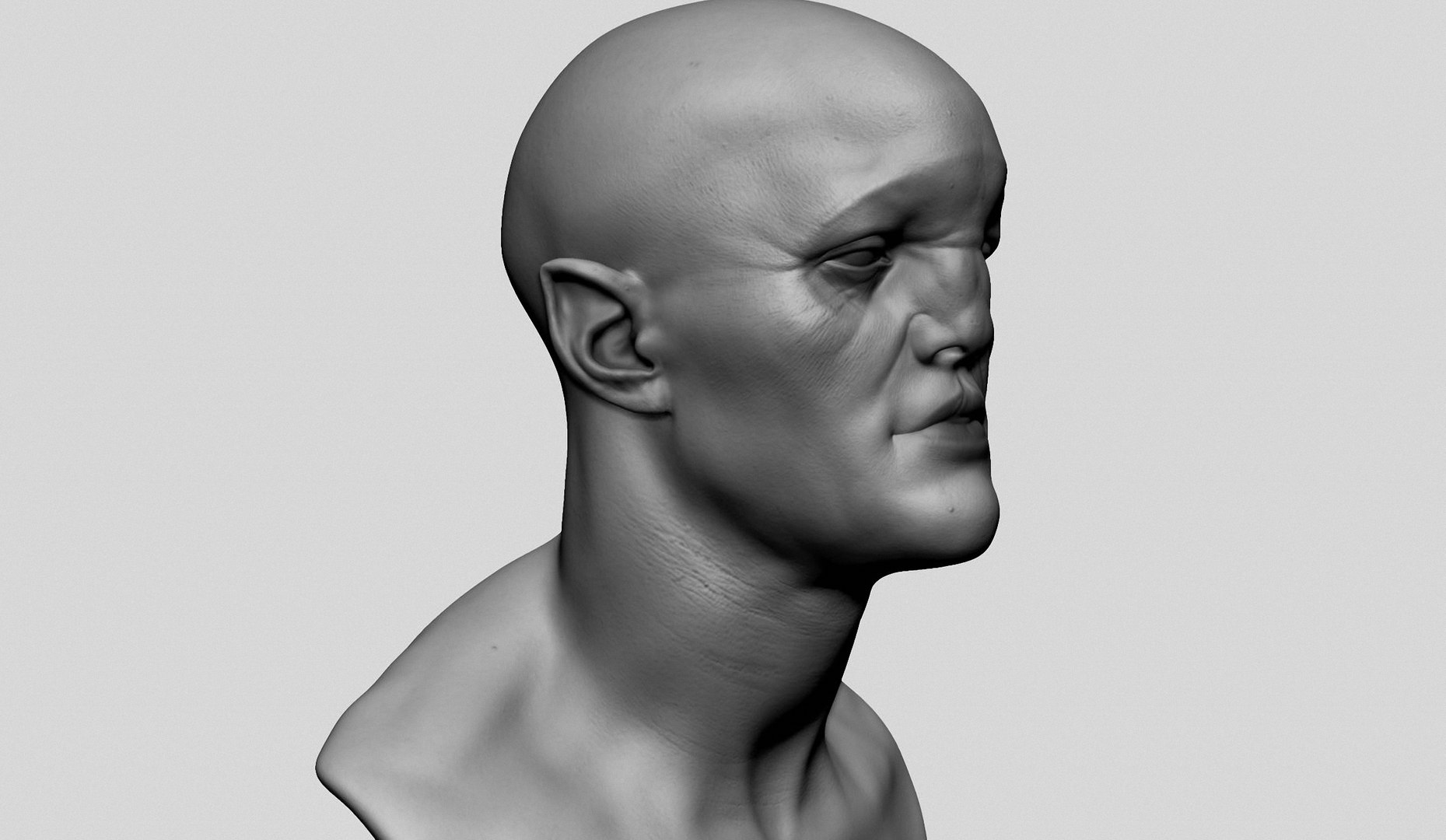 Creature Head A 3D Model - TurboSquid 1891985