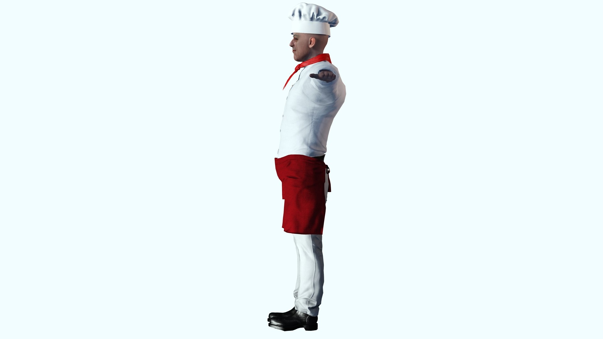Chef 3D Model - TurboSquid 2044872