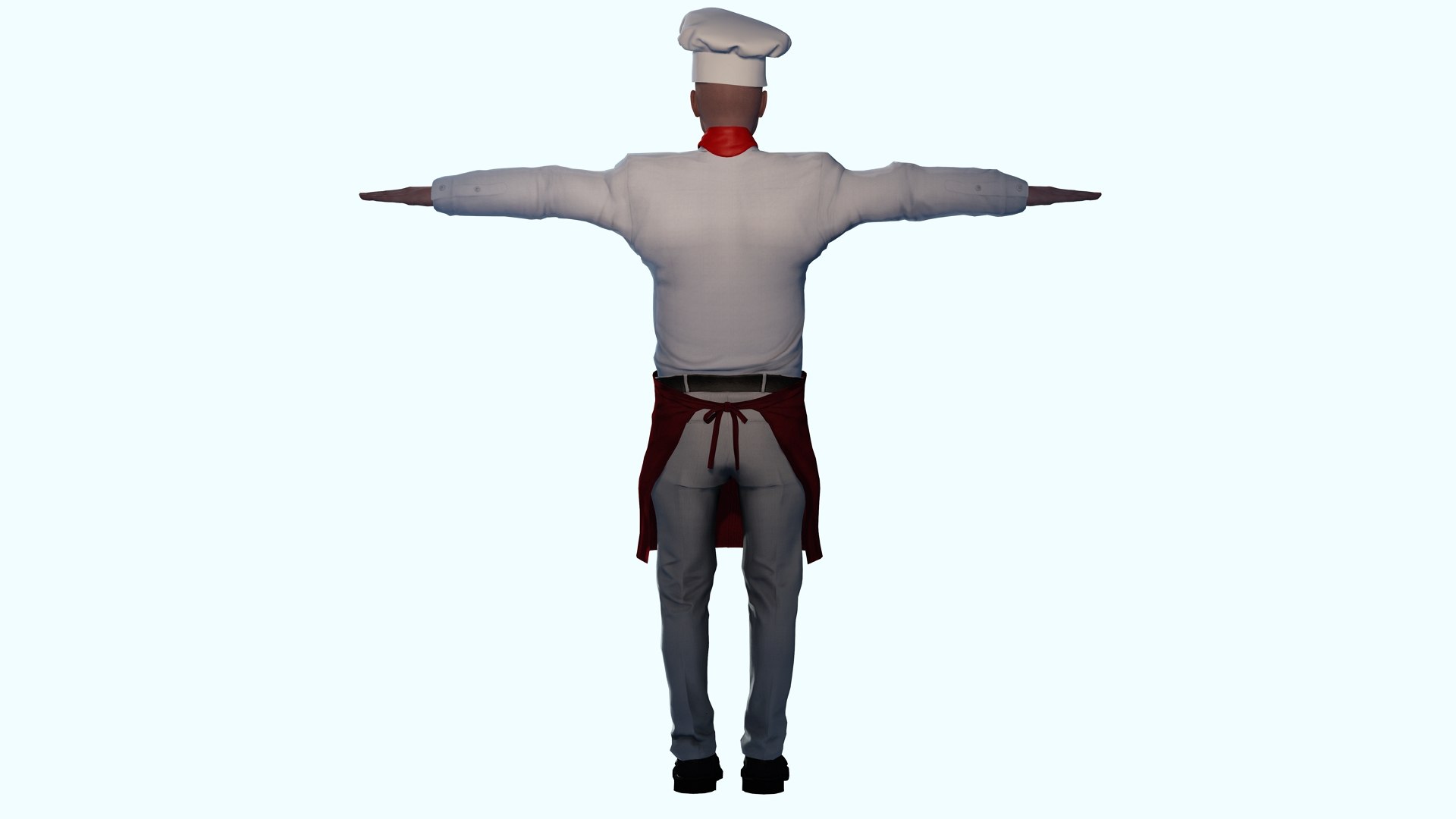 Chef 3D Model - TurboSquid 2044872