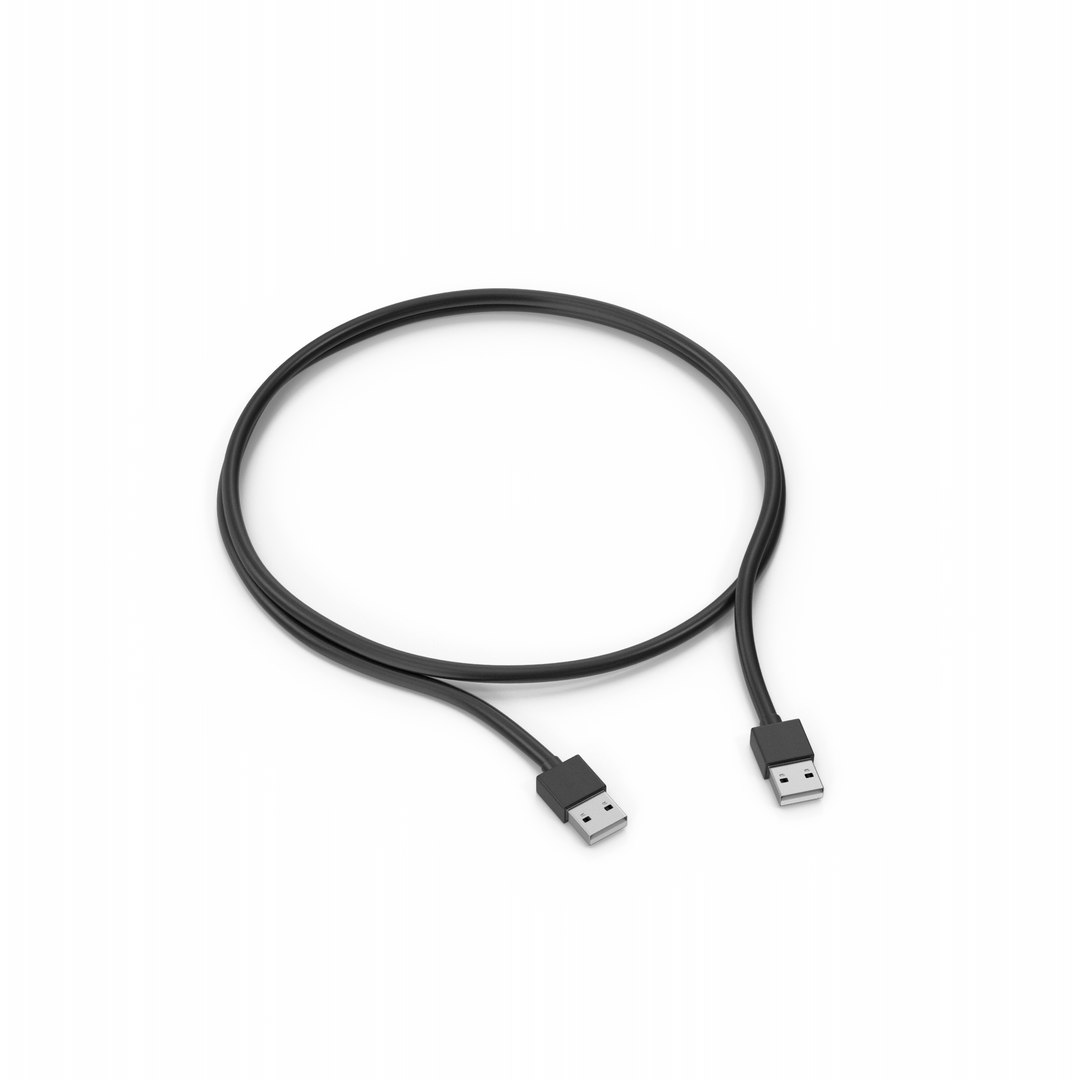 USB Cable 3D Model - TurboSquid 1989052