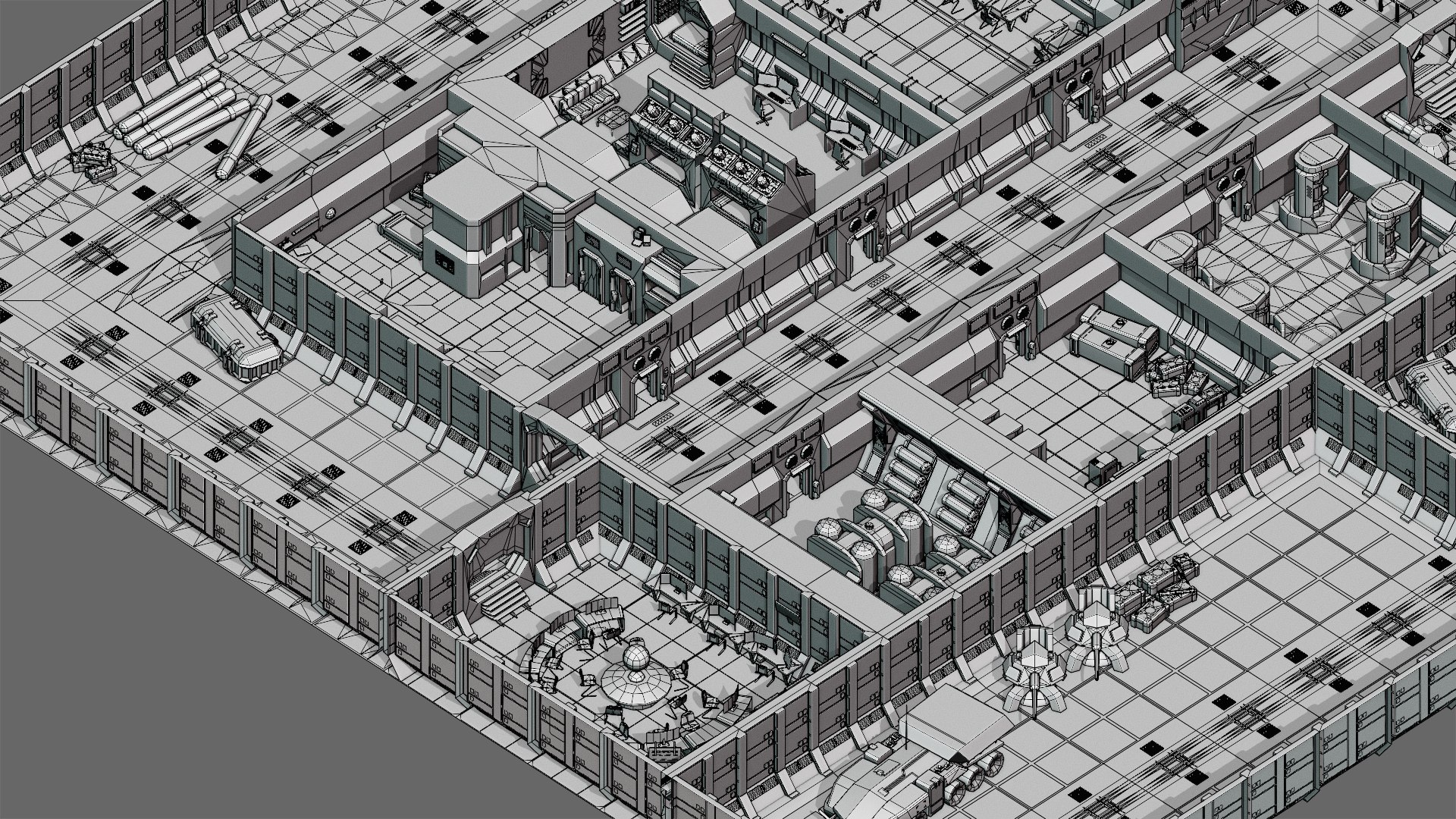 Low Poly Base 1 3D Model - TurboSquid 1828591