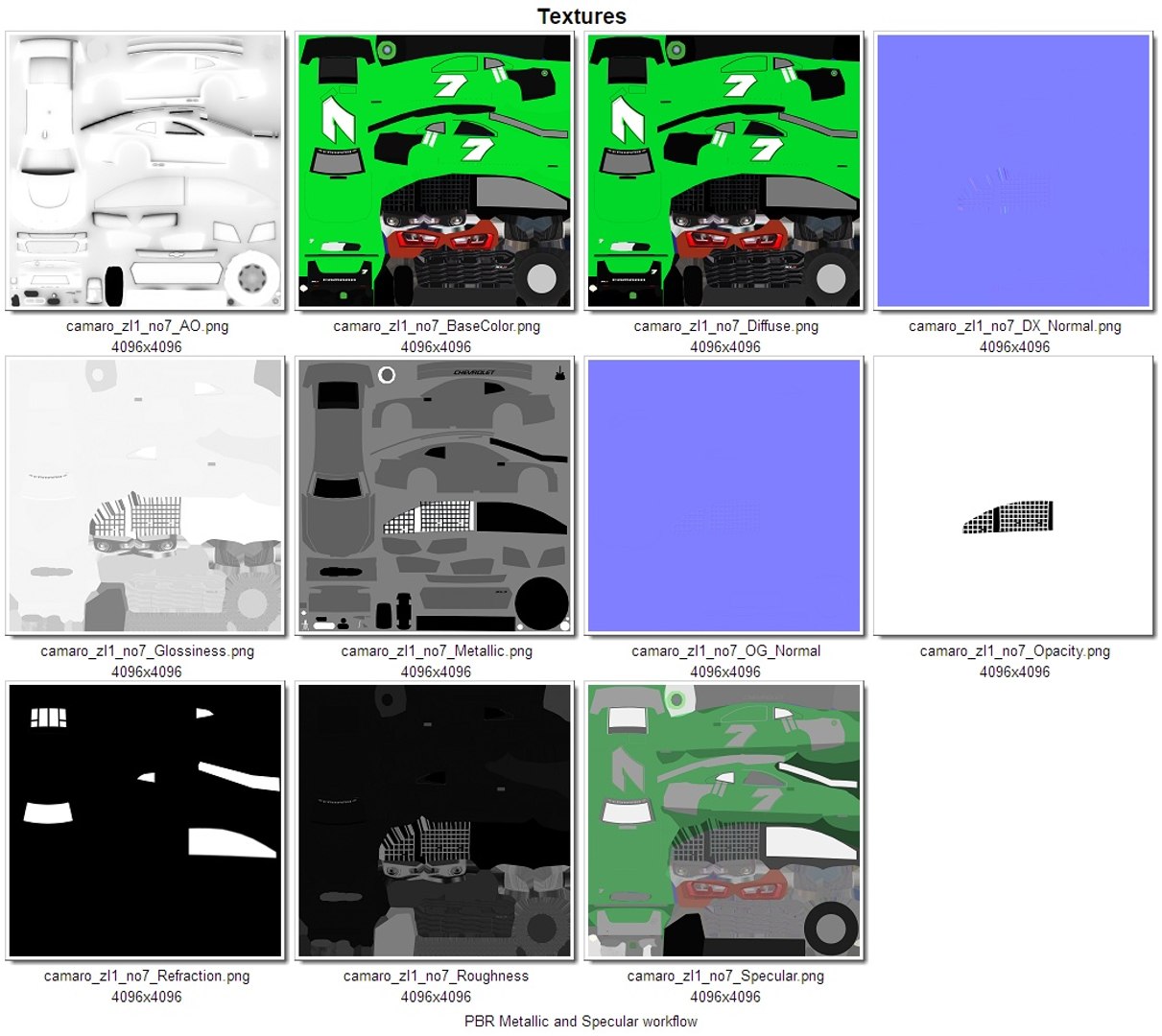 Nascar Chevrolet Camaro Race Car 3D Model - TurboSquid 1326037
