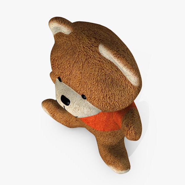 3d model cute teddy bear