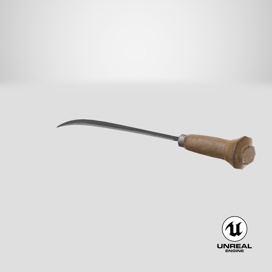3D Sickle Games Model - TurboSquid 1328429
