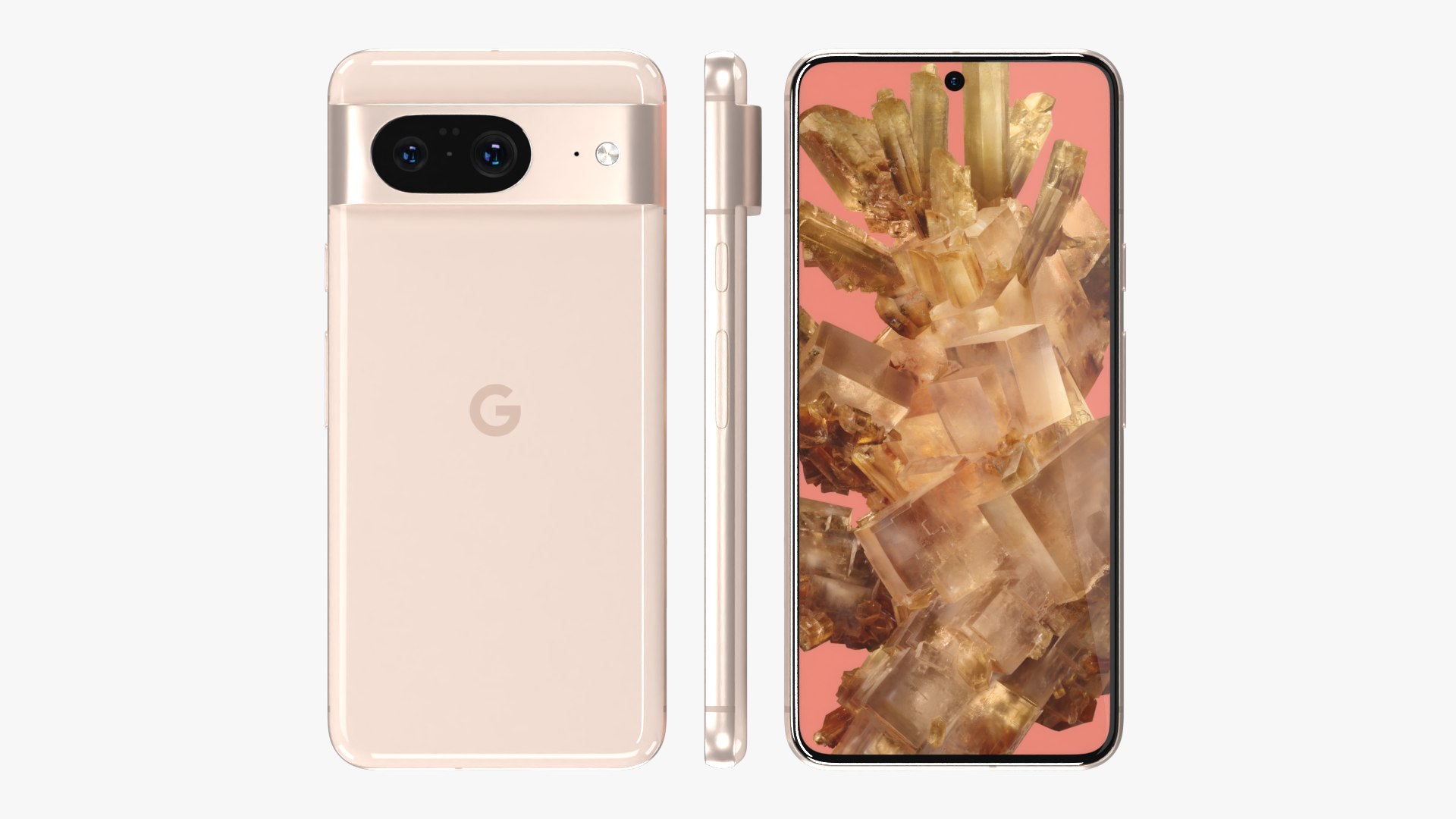 3D Google Pixel 8 Rose Model - TurboSquid 2136950