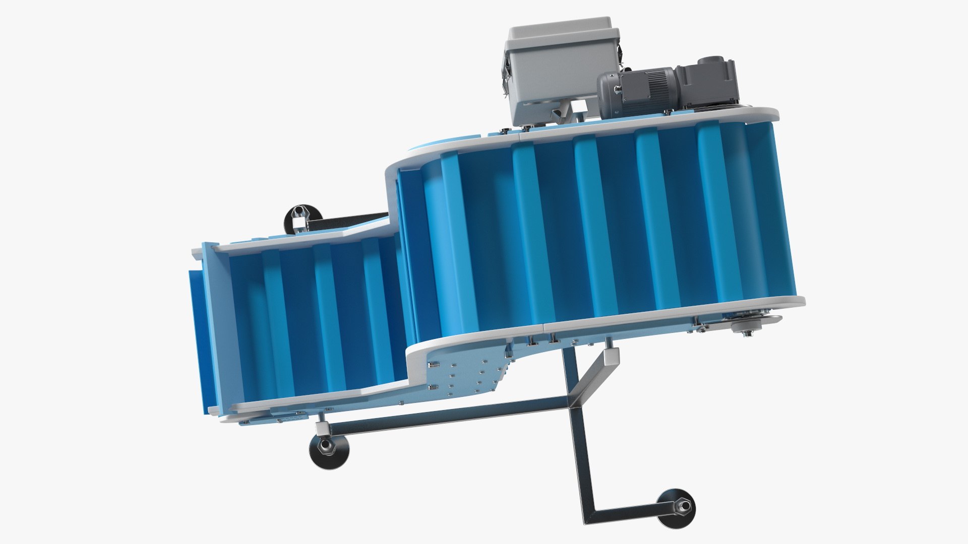 3D Vertical Conveyor With Control Box - TurboSquid 1870662