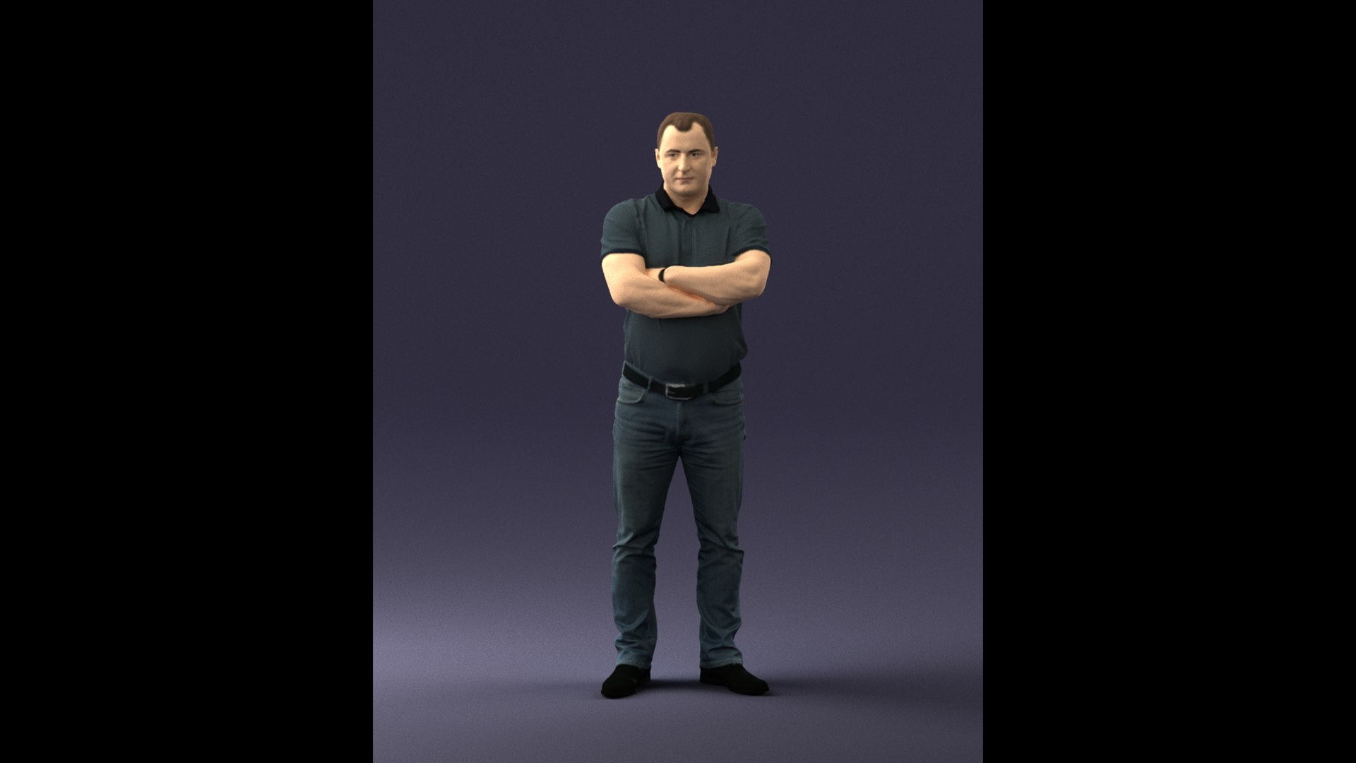 Scanned Realistic Human 3D Model - TurboSquid 1701682