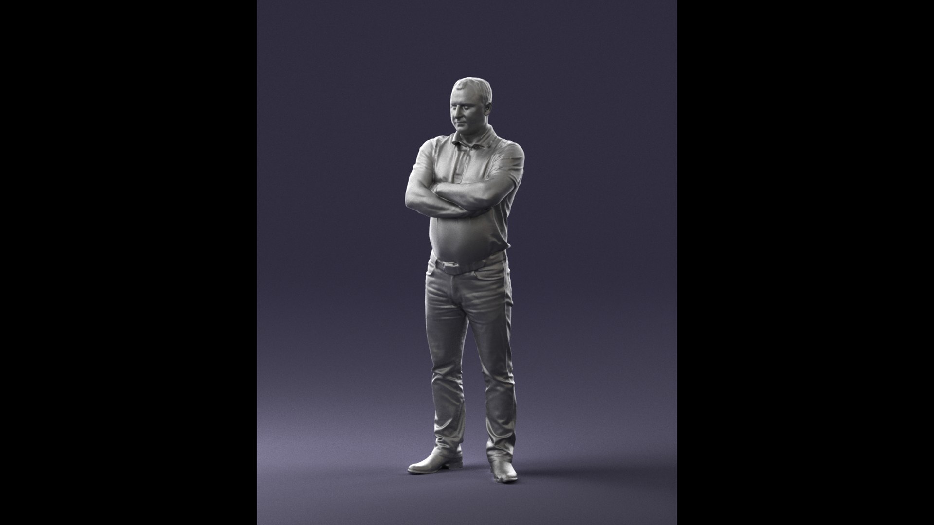 Scanned Realistic Human 3D Model - TurboSquid 1701682