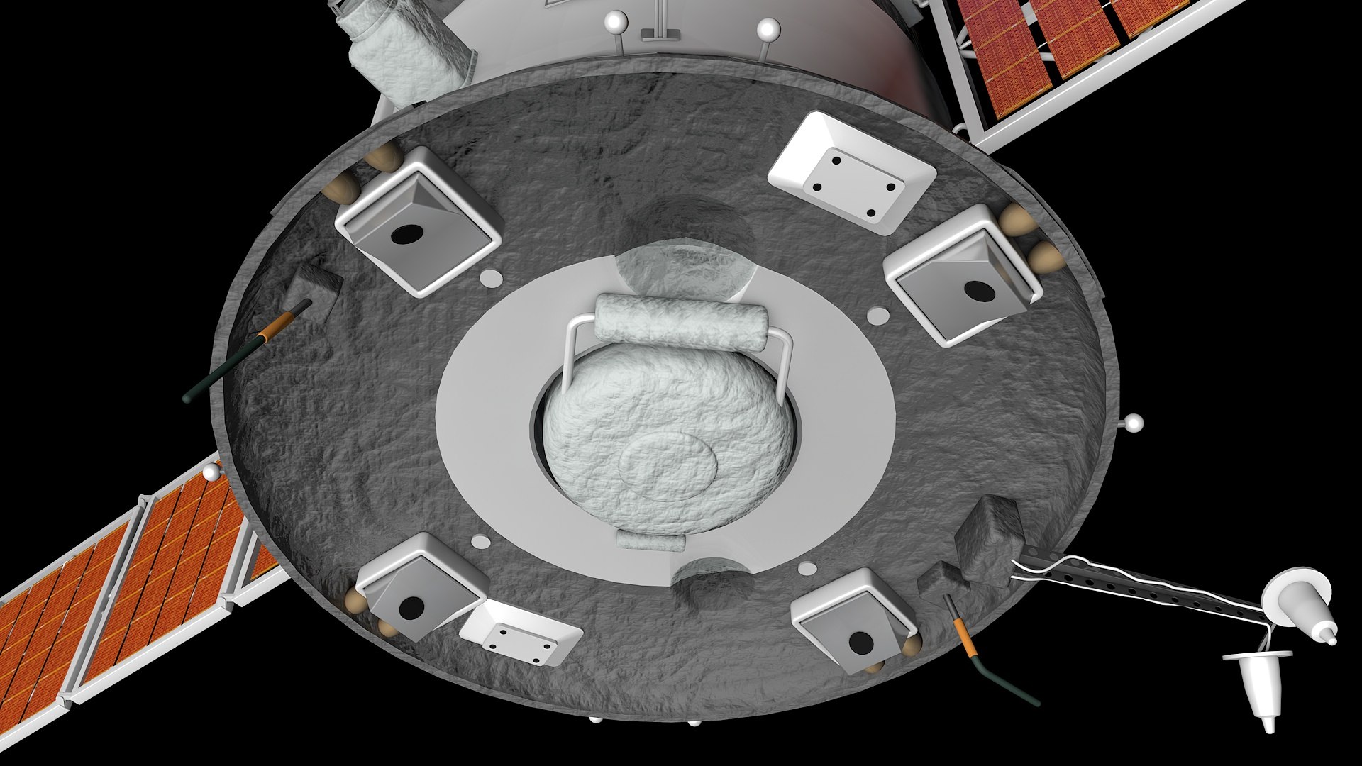 Russian Spacecraft Progress Space 3d C4d