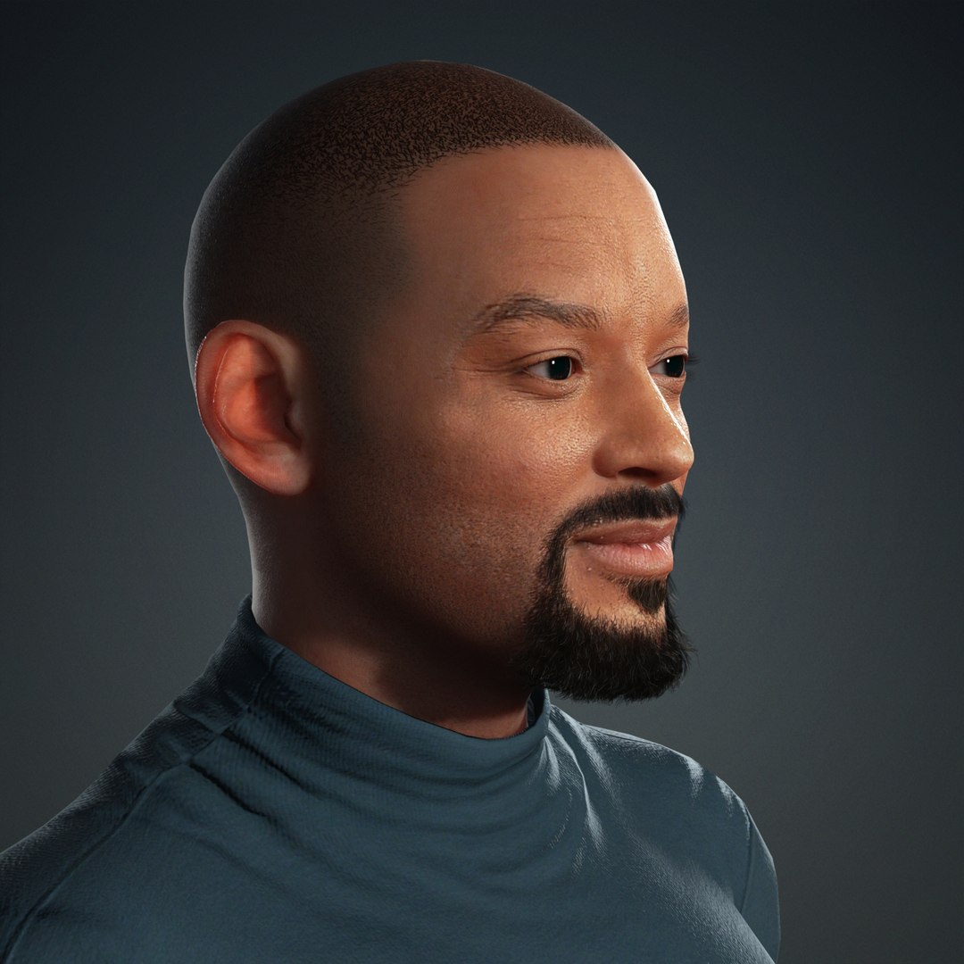 3D Model Will Smith 3D Model Low-poly - TurboSquid 2283037