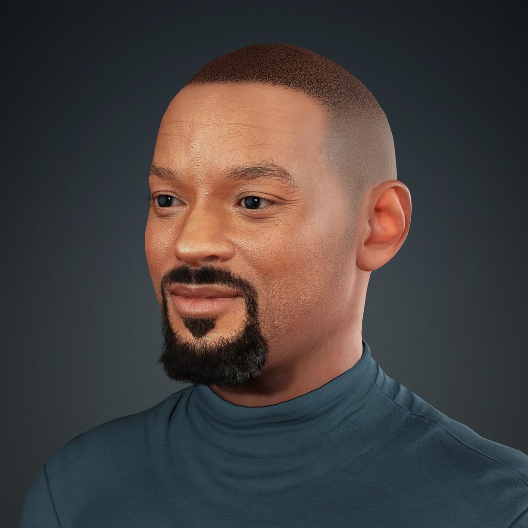 3D Model Will Smith 3D Model Low-poly - TurboSquid 2283037