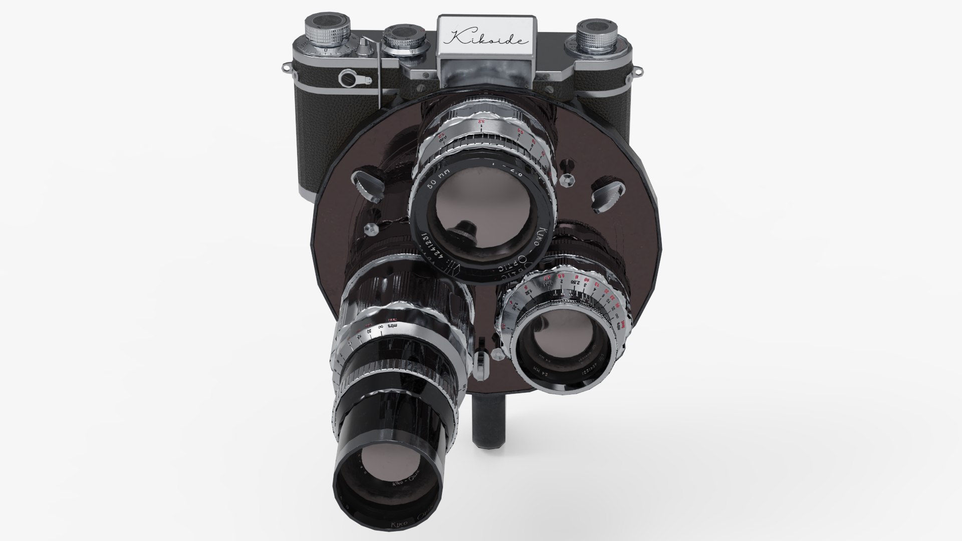 3D Vintage Rectaflex-Based Camera Model - High Quality and Realistic ...
