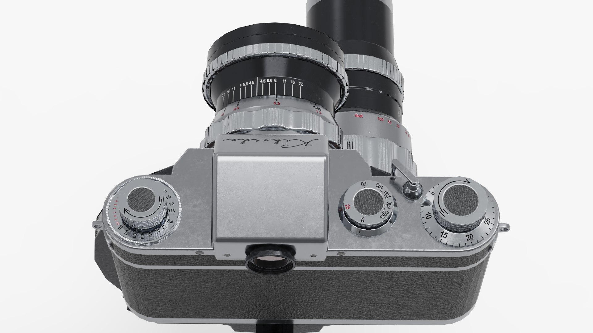 3D Vintage Rectaflex-Based Camera Model - High Quality and Realistic ...