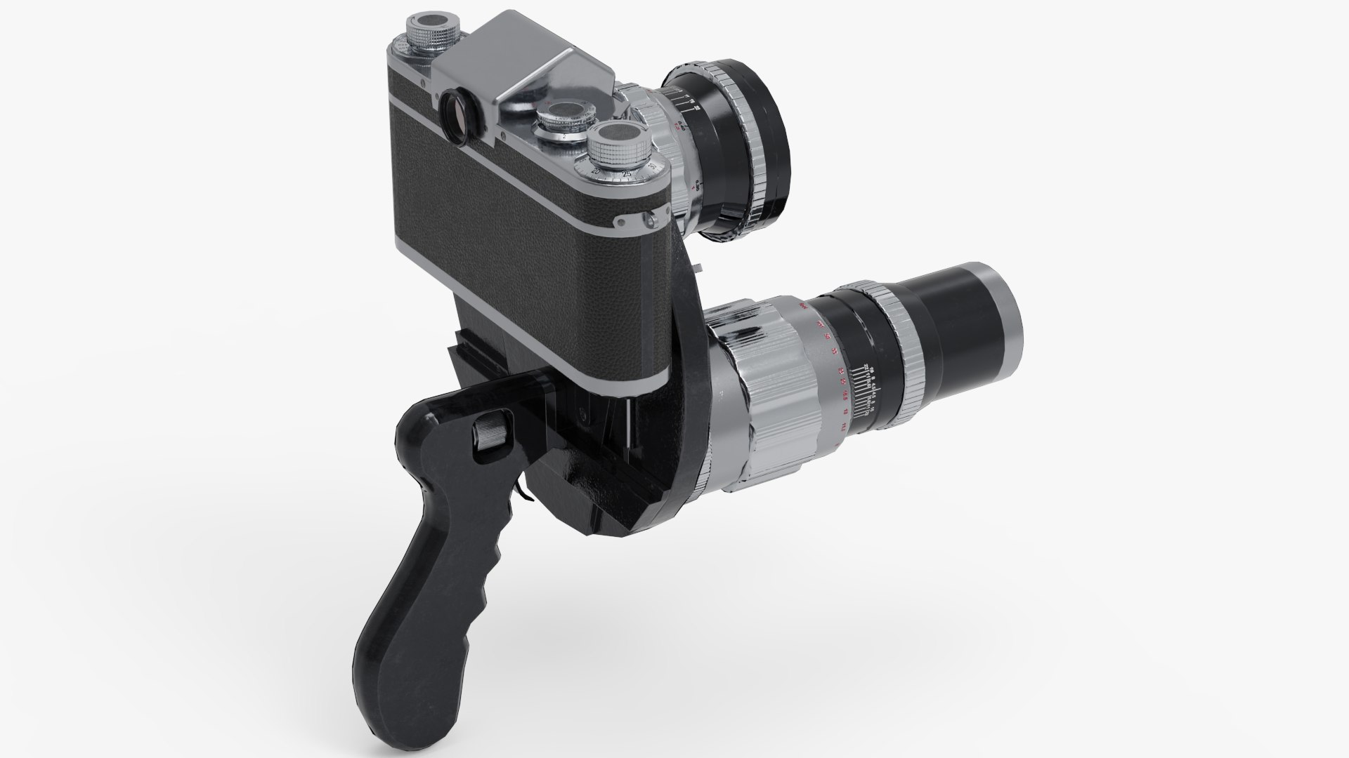 3D Vintage Rectaflex-Based Camera Model - High Quality and Realistic ...