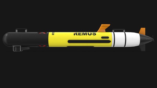 REMUS 100 无人水下航行器3D模型 - TurboSquid 2176474