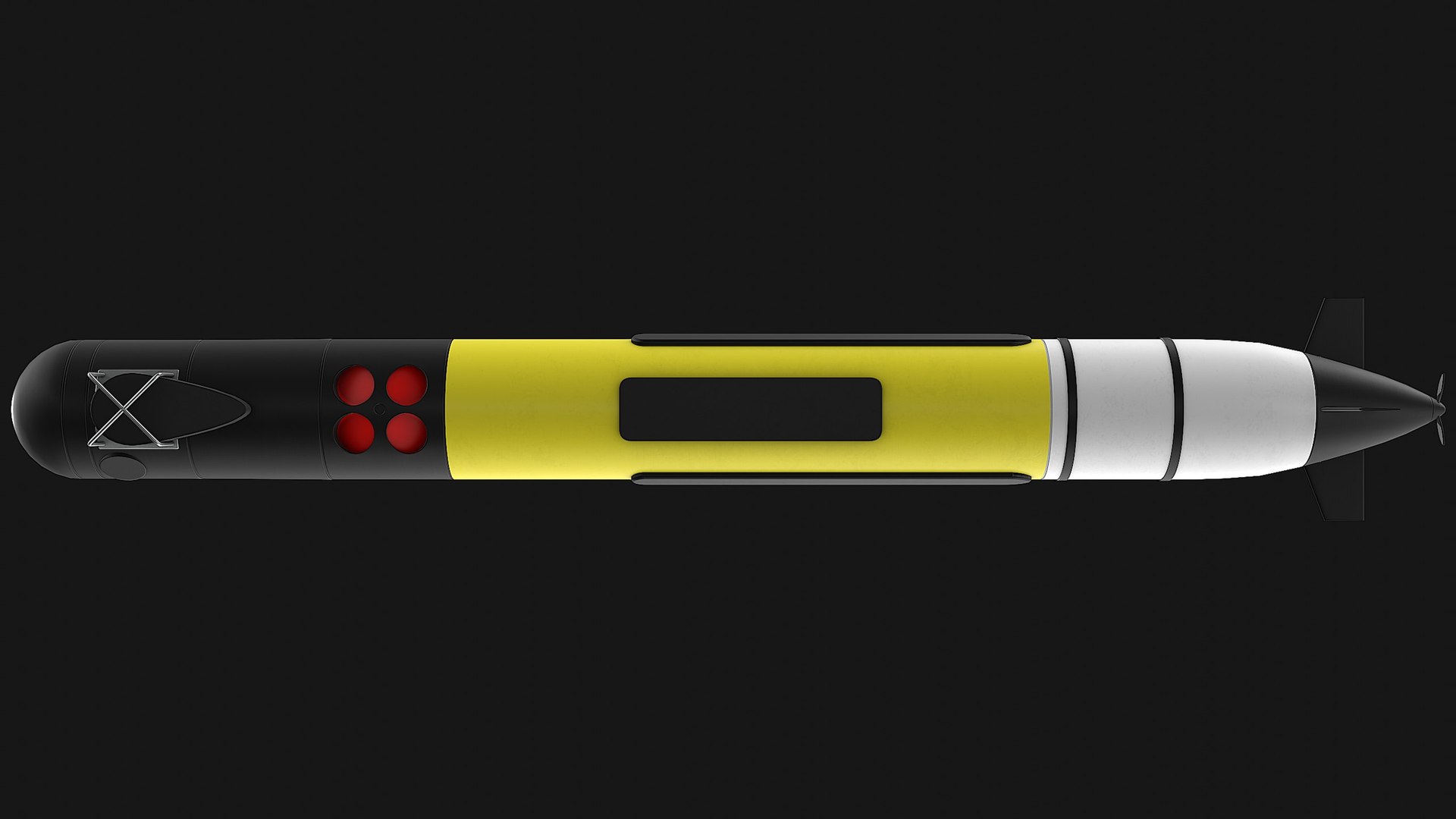 3D REMUS 100 Unmanned Underwater Vehicle Model - TurboSquid 2176474