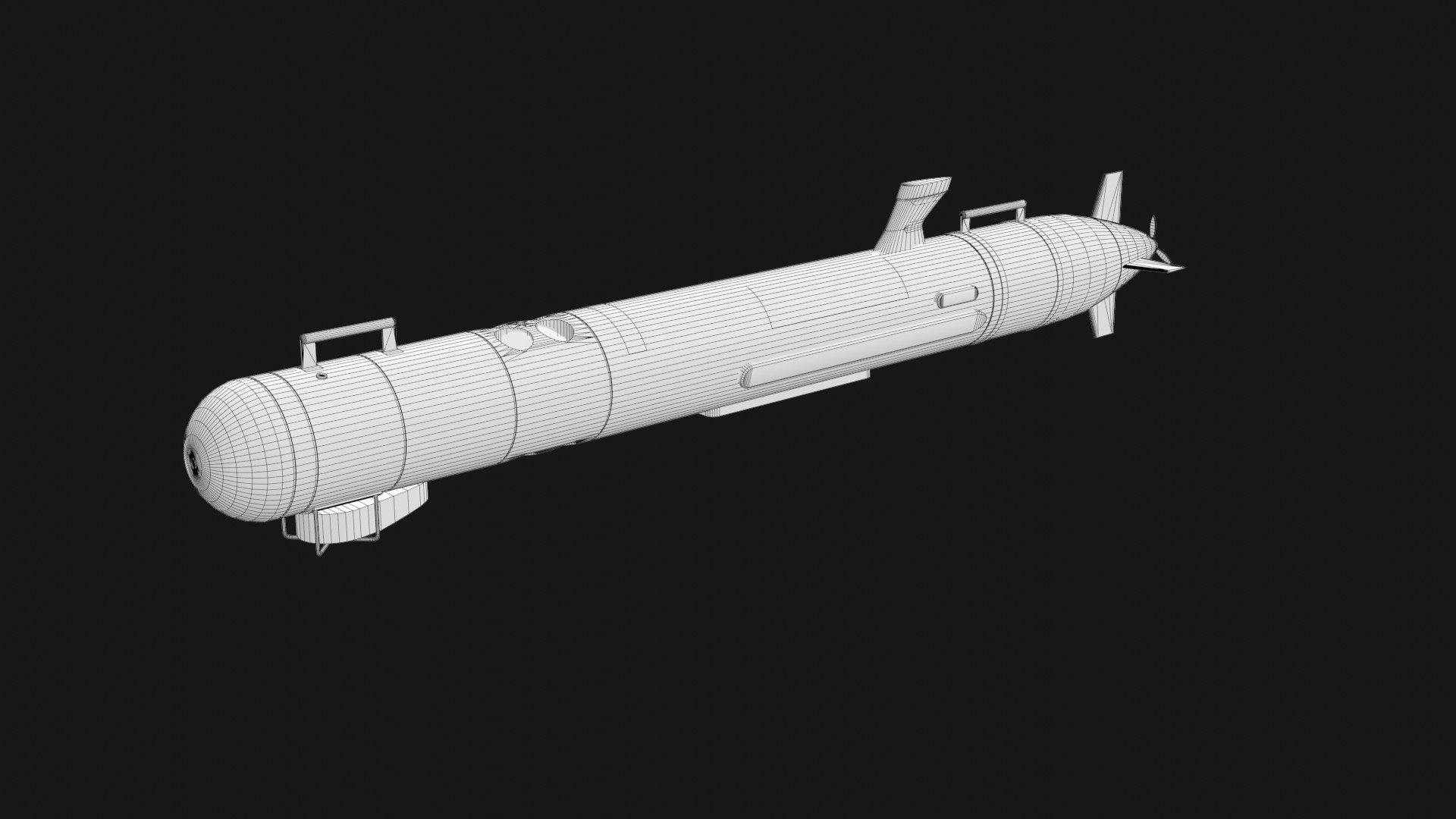 3D REMUS 100 Unmanned Underwater Vehicle model - TurboSquid 2176474