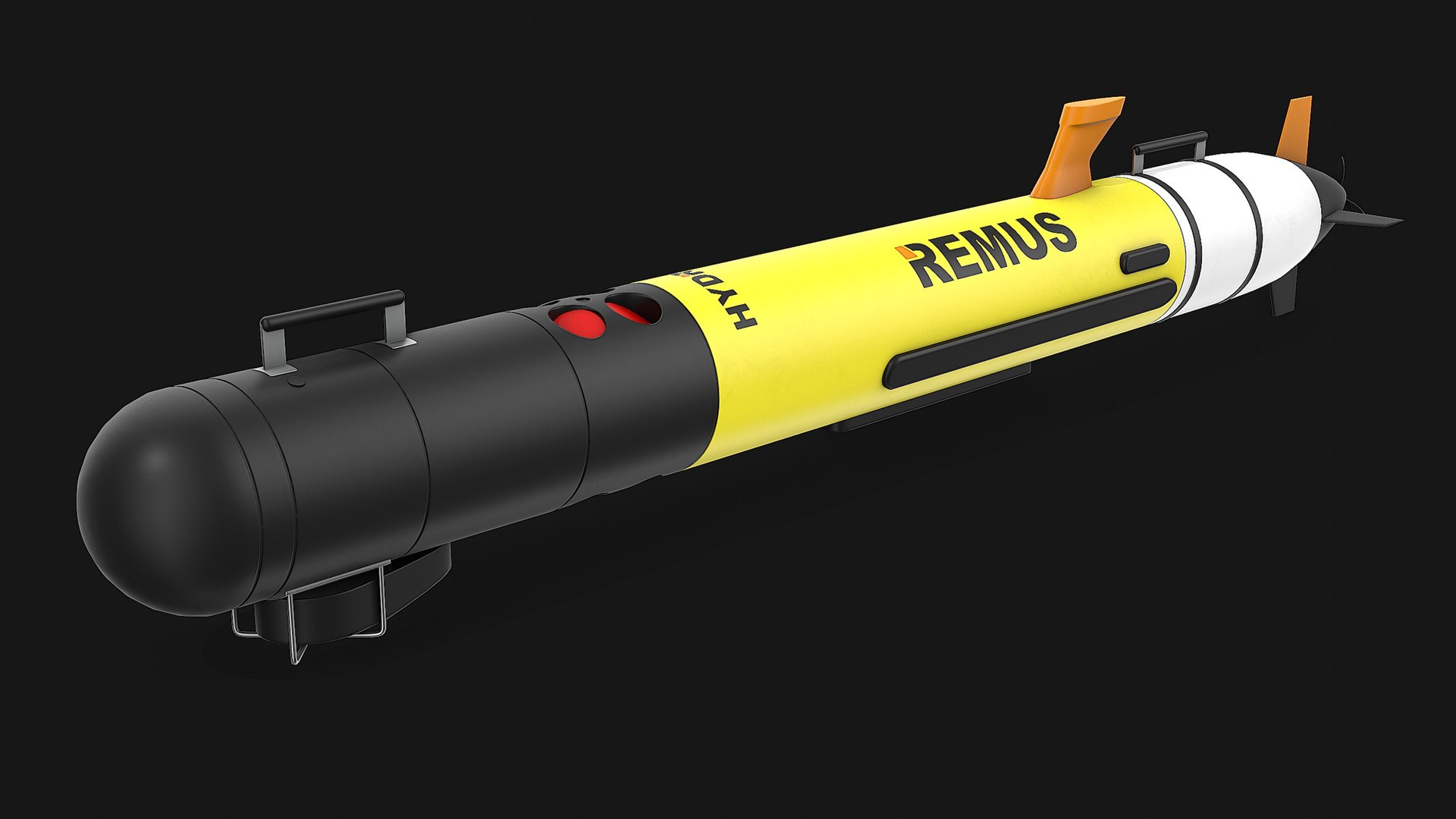 3D REMUS 100 Unmanned Underwater Vehicle model - TurboSquid 2176474