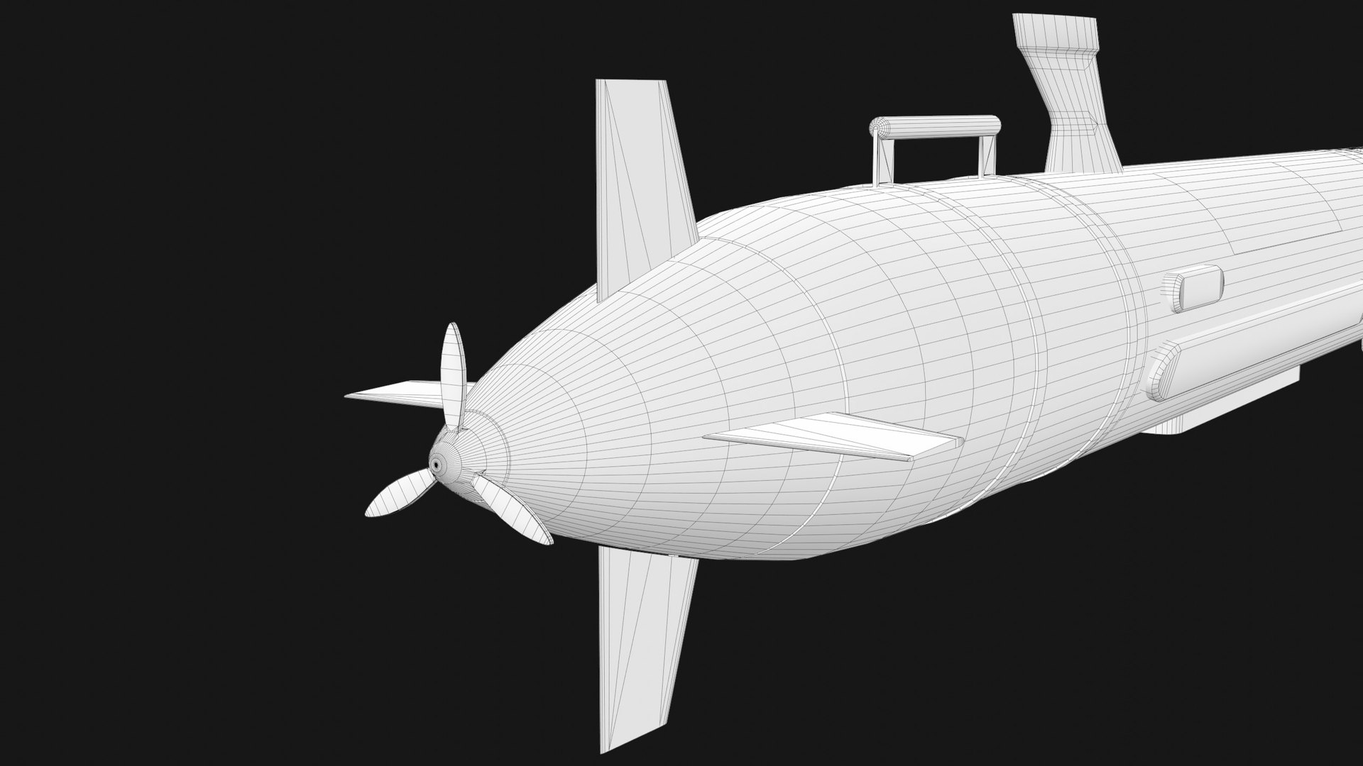 3D REMUS 100 Unmanned Underwater Vehicle model - TurboSquid 2176474
