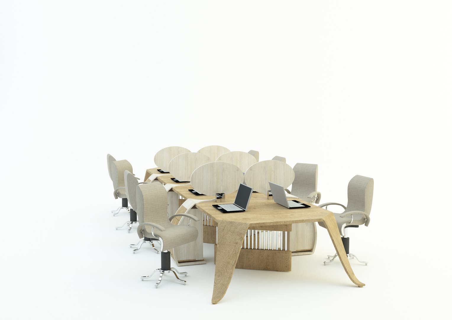 Office Desk 3d Model 3D - TurboSquid 2067888