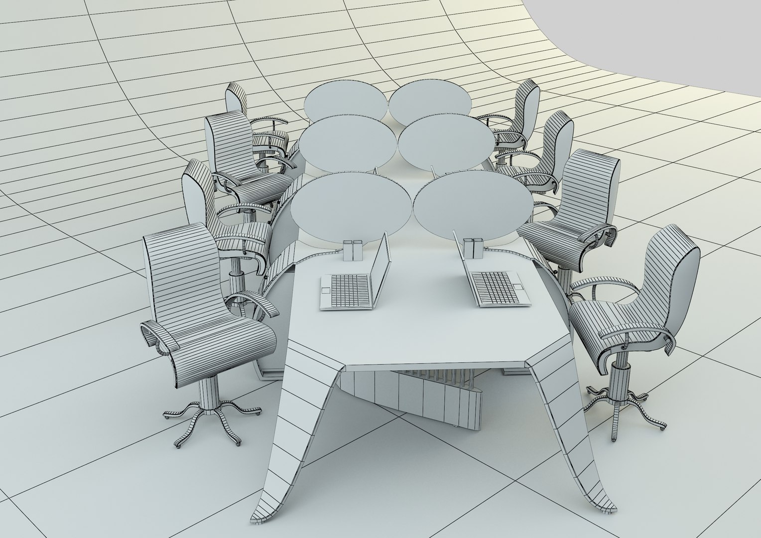 Office Desk 3d Model 3D - TurboSquid 2067888