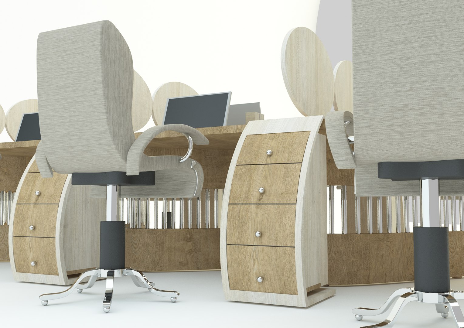 Office Desk 3d Model 3D - TurboSquid 2067888