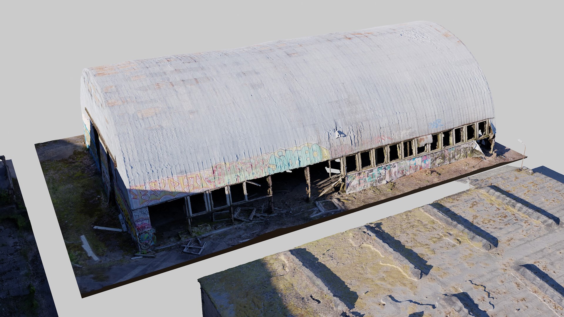 3D Abandoned-Soviet-Base-Kitbash Model - TurboSquid 2237254