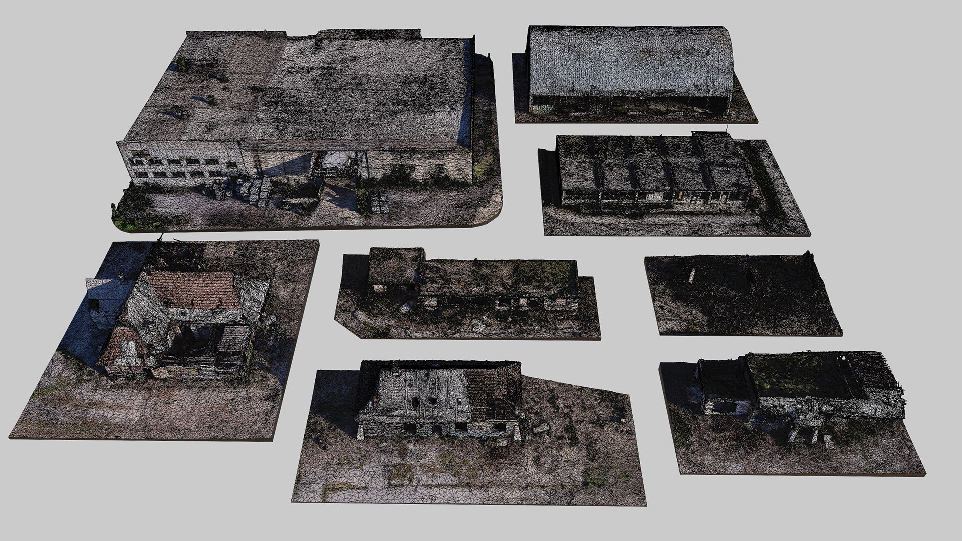 3D Abandoned-Soviet-Base-Kitbash Model - TurboSquid 2237254