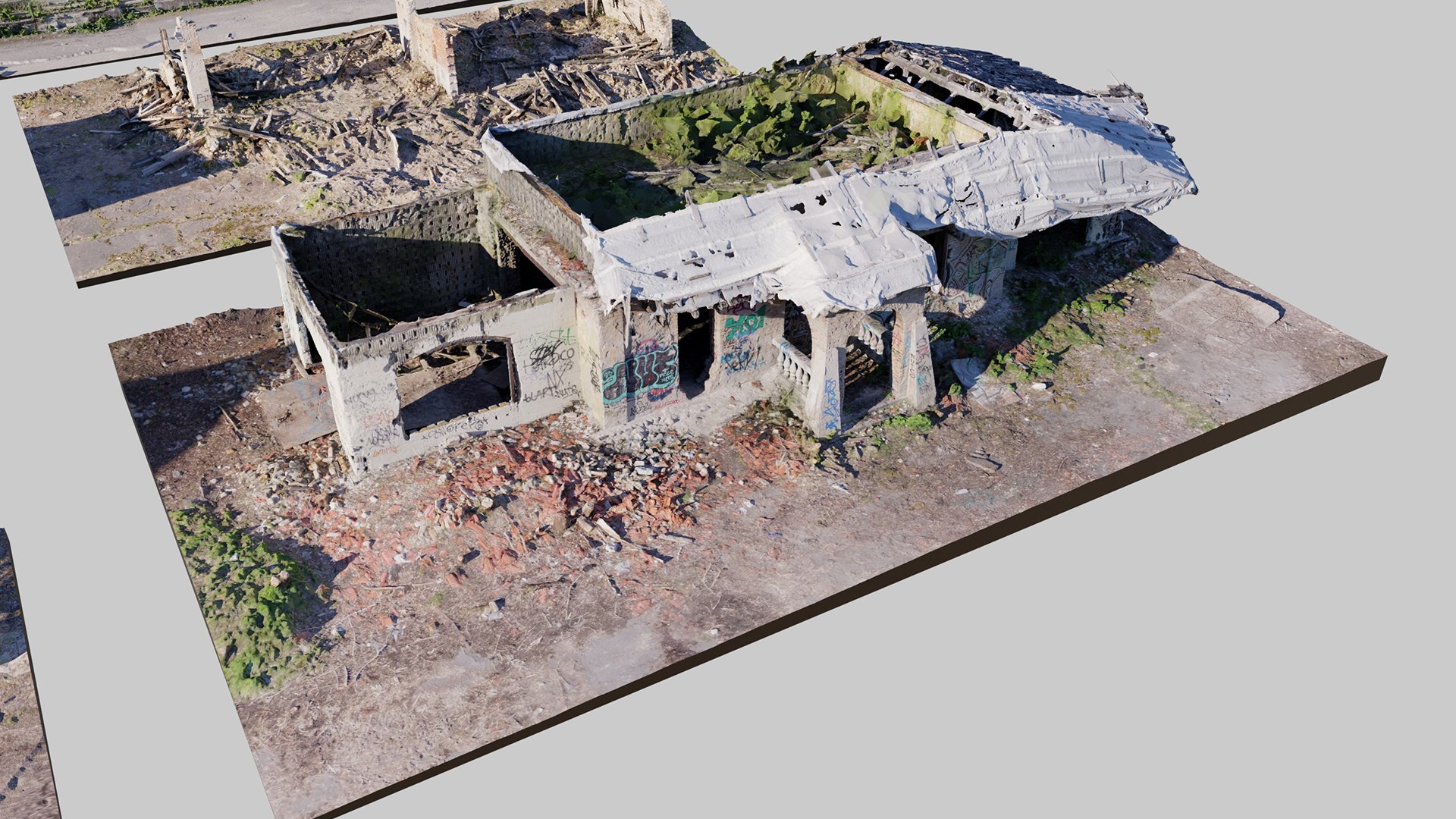 3D Abandoned-Soviet-Base-Kitbash Model - TurboSquid 2237254