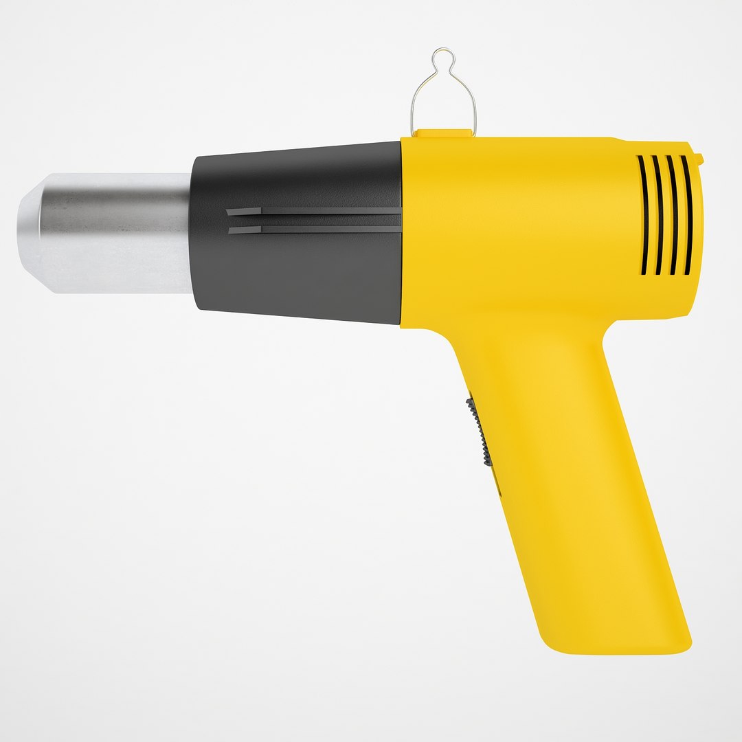 3D Industrial Heat Gun Model - TurboSquid 1276240