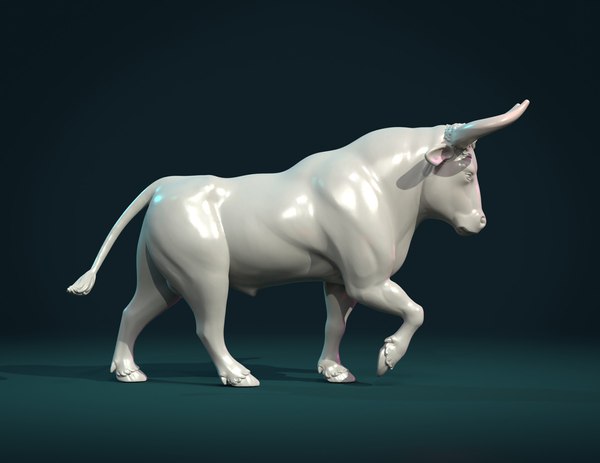 Bull figure model - TurboSquid 1686788